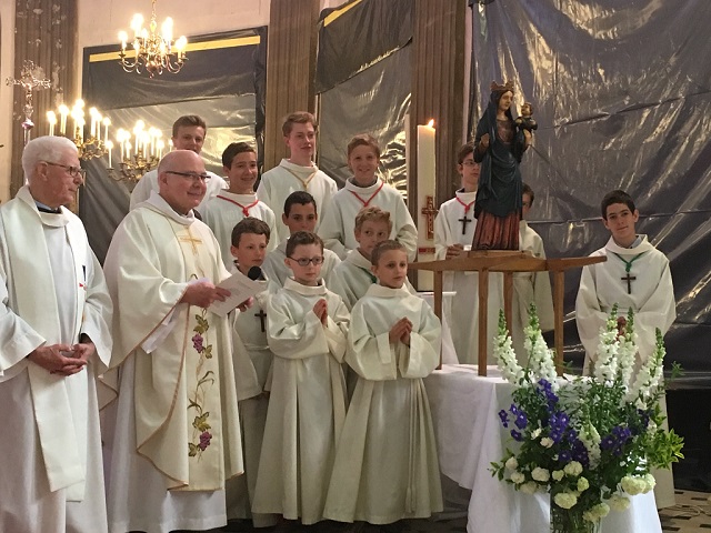 Présentation de la statue ND de Franchard - Pôle Missionnaire Catholique de Fontainebleau