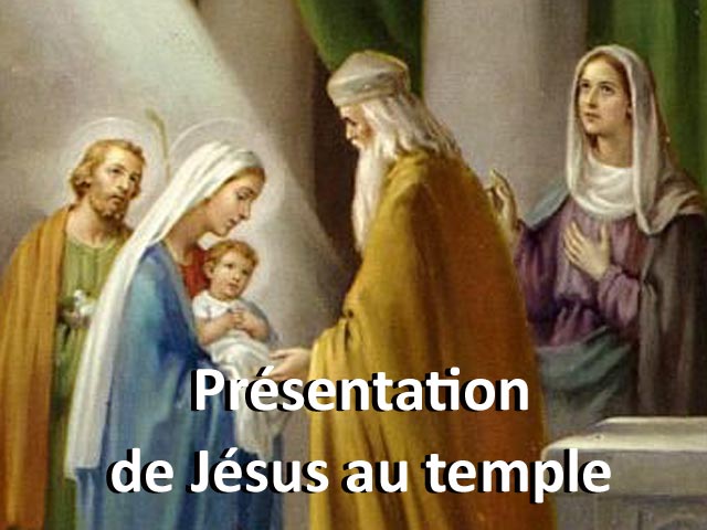 Présentation du Jésus au Temple - Pôle Missionnaire Catholique de Fontainebleau