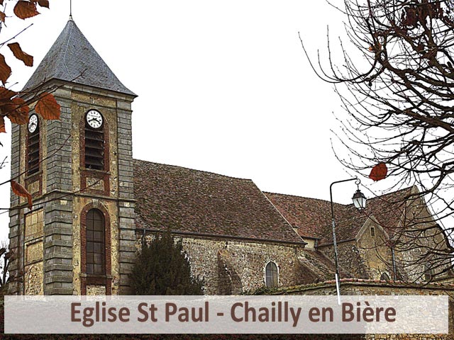 Eglise de Chailly en bière - Pôle Missionnaire Catholique de Fontainebleau