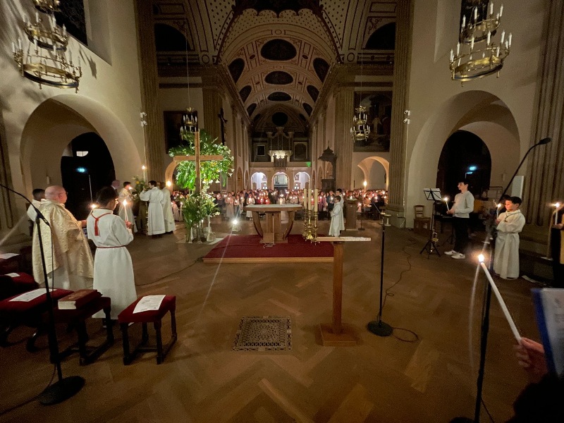 De magnifiques célébrations ! - Pôle Missionnaire Catholique de Fontainebleau
